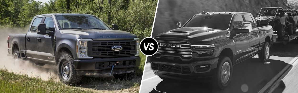 2025 Ford Super Duty F-250 vs 2025 Ram 2500 in Mabank, TX - Tri-County Ford