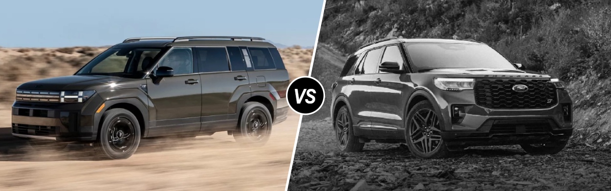 2025 Hyundai Santa Fe vs 2025 Ford Explorer in Wichita, KS - Hatchett ...